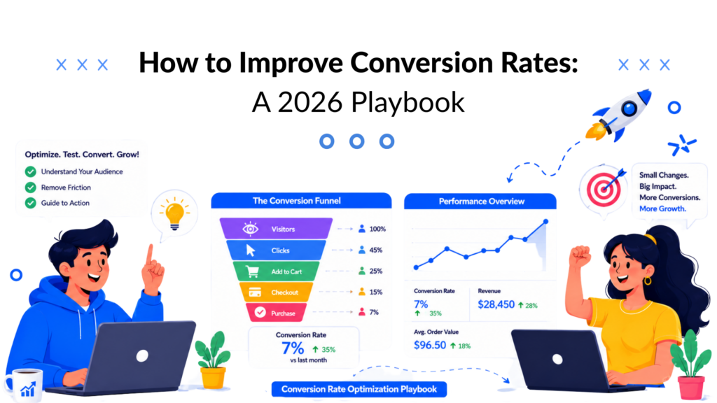 How to Improve Conversion Rates: A 2026 Playbook